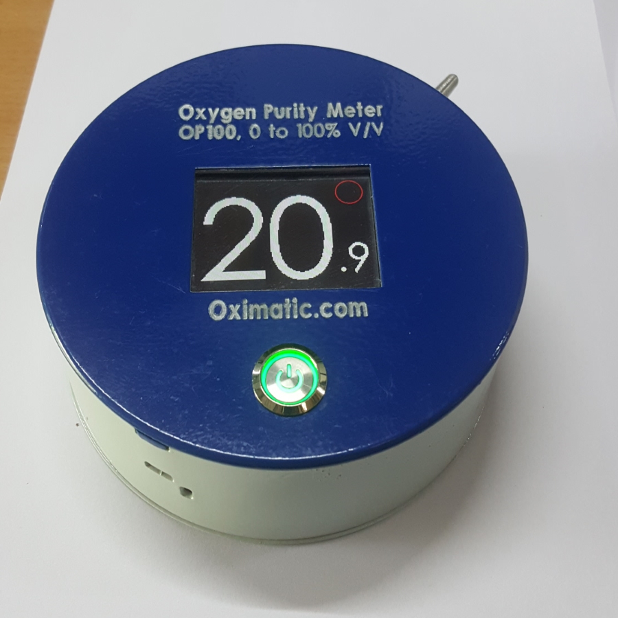 Oximatic Oxygen Purity Meter 0~100% range, Oxygen Gas Analyzer, Oxygen ...